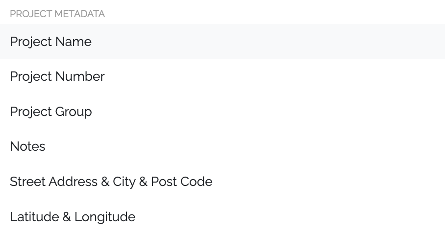 Form Template Fields – Fonn